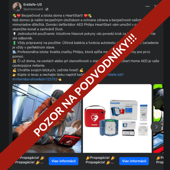 Defibrilátory AED (Automatický Externí Defibrilator)