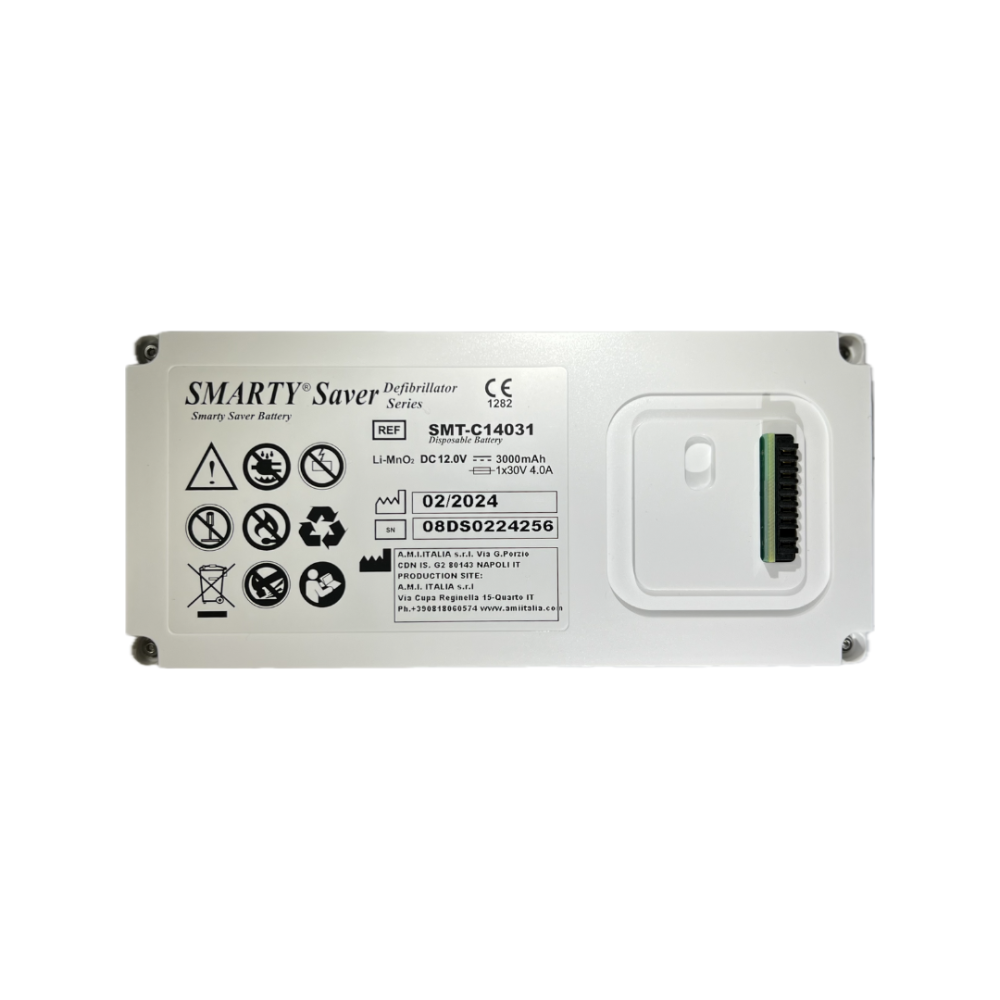 Baterie pro defibrilátor Smarty Saver :: Defibrilátory AED (Automatický ...